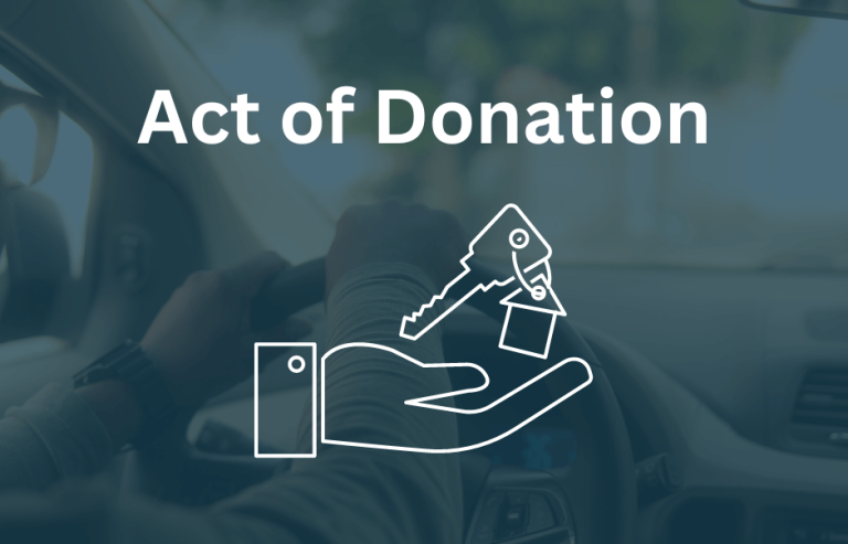 Act of Donation - The Notary Shoppe